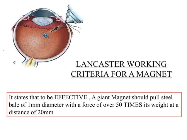 Siderosis &chalcosis & IOFB | PPTX | Eye and Vision Conditions ...