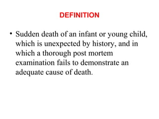 Sudden infant death syndrome | PPT