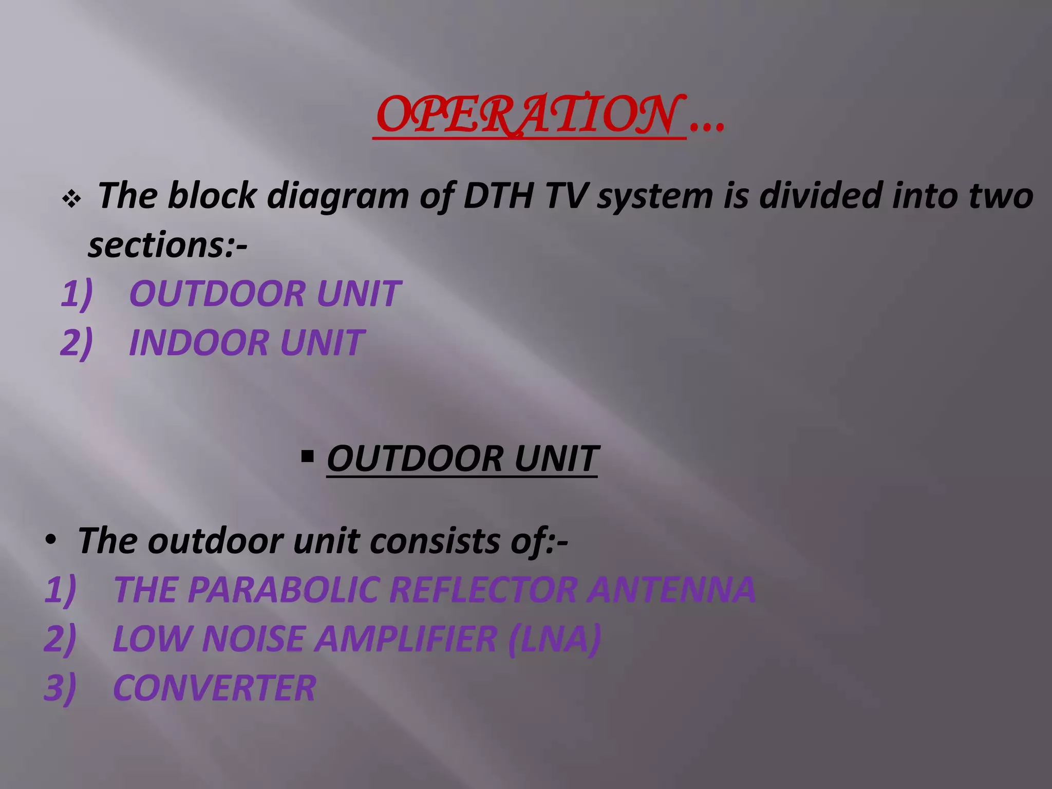 satellite communication & DTH | PPTX