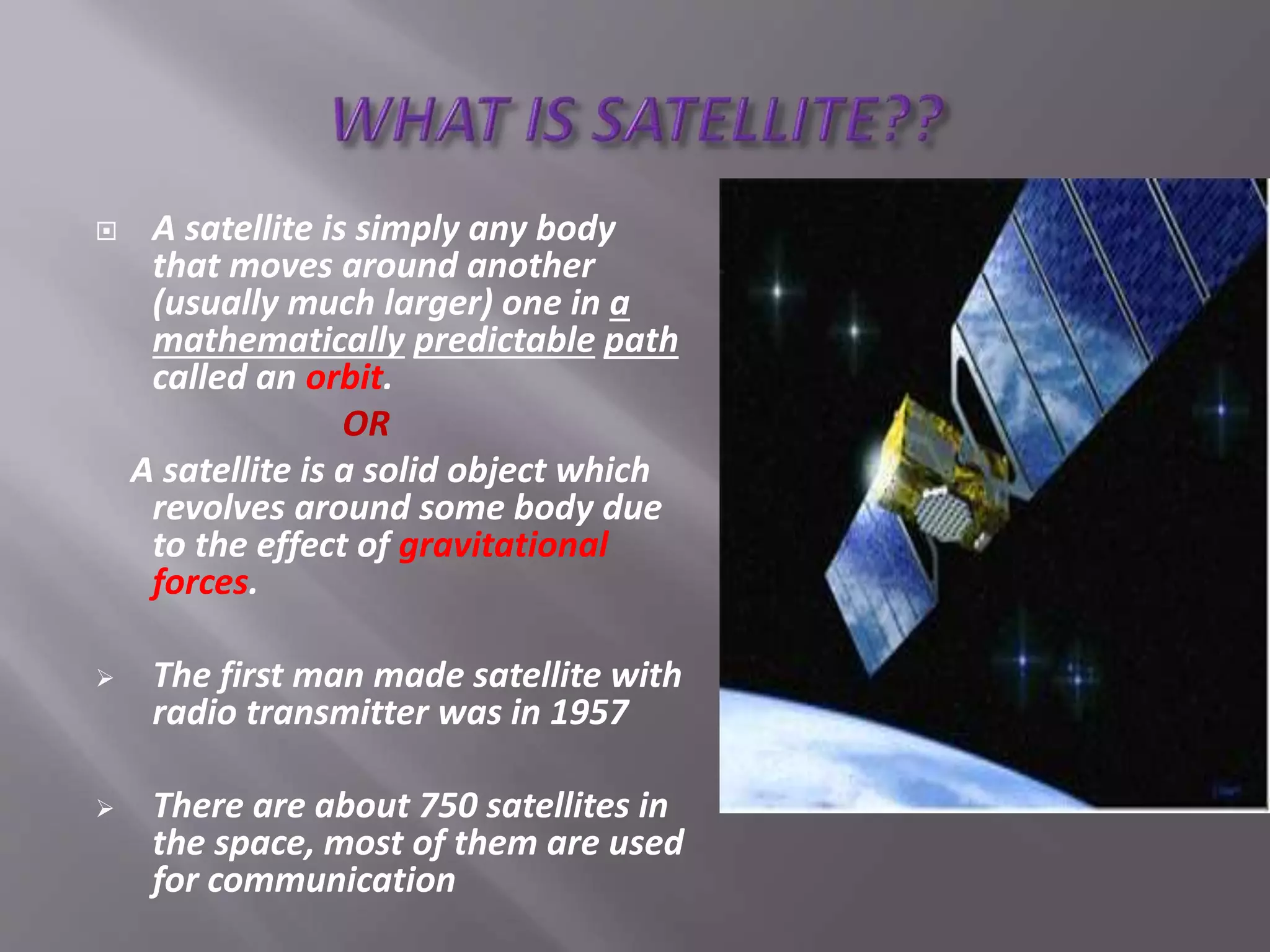 satellite communication & DTH | PPTX