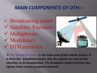 satellite communication & DTH | PPTX