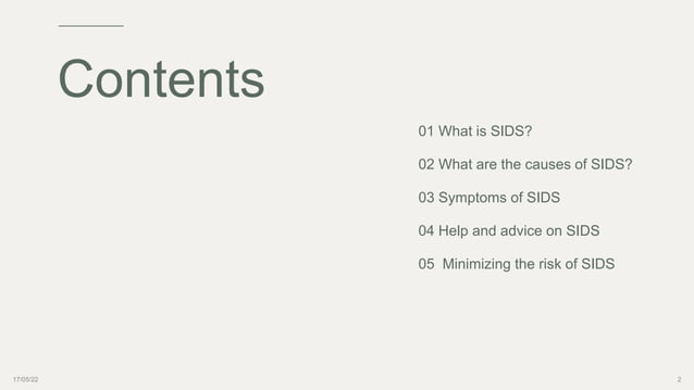 SIDS Powerpoint.pptx | Parenting Babies and Toddlers | Parenting