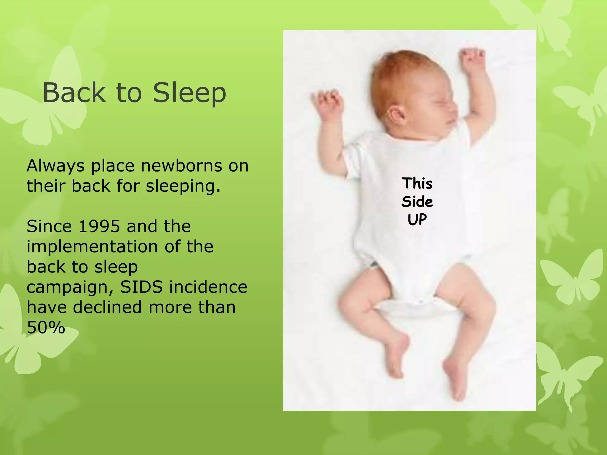 Sids prevention short | PPTX