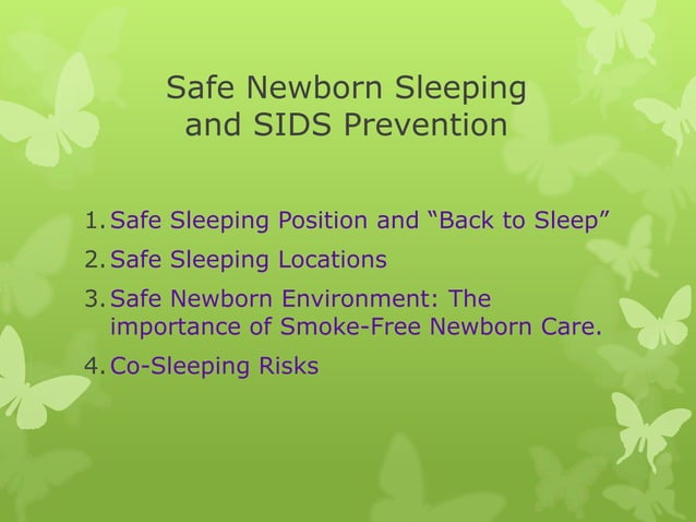 Sids prevention short | PPTX