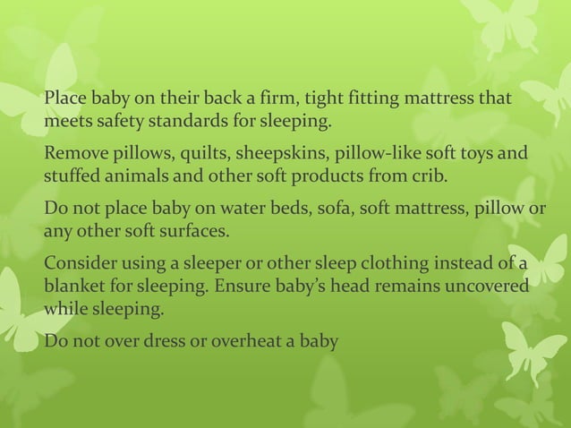 Sids prevention short | PPTX