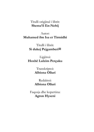 Si dukej Pejgamberi alejhi selam | PDF