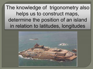 some applications of trigonometry 10th std. | PPT