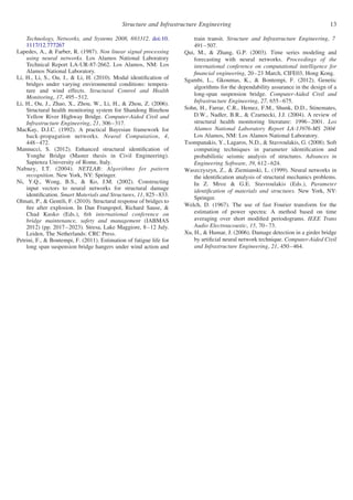 Structural health monitoring of a cable-stayed bridge with Bayesian neural networks | PDF
