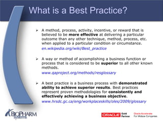 Siebel CTMS Best Practices | PDF
