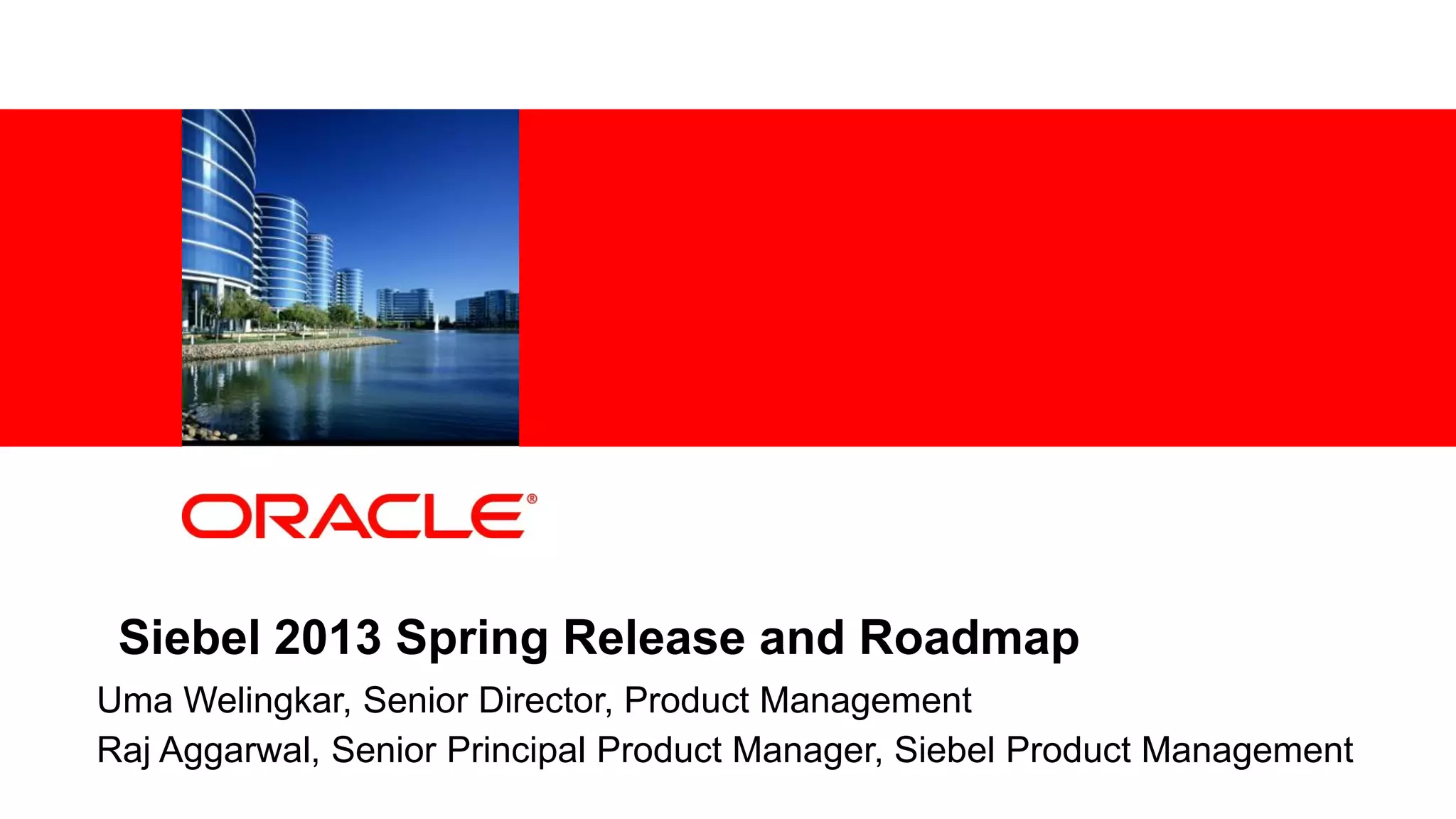 Siebel CRM Strategy and Roadmap | PDF