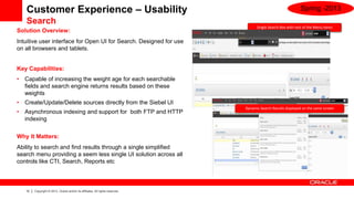 Siebel 8.1.1.0 innovation pack 2013 spring release | PPT