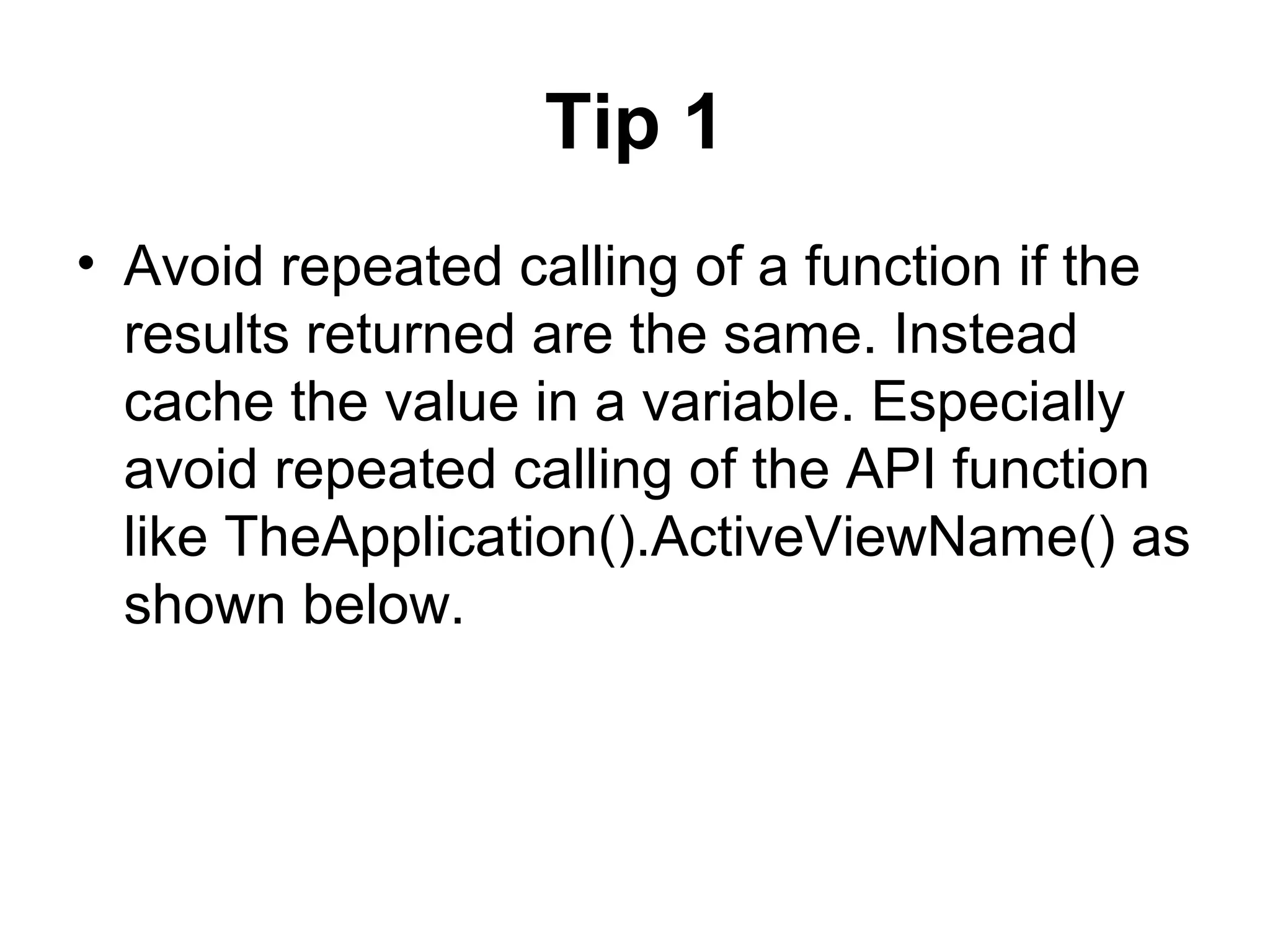 Siebel best practices | PPT