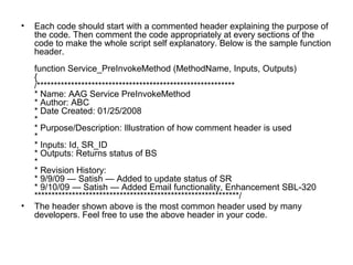 Siebel best practices | PPT