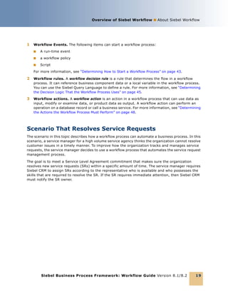 Siebel business process flow | PDF