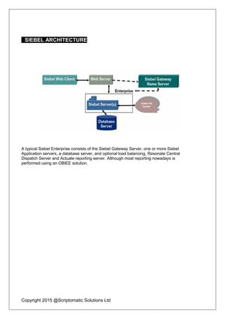 Siebel monitoring | PDF