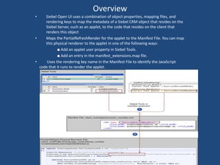 Siebel Open UI Presentation | PPTX