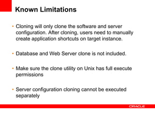 Siebel server cloning | PPT