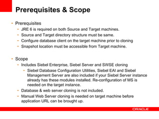 Siebel server cloning | PPT
