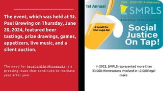 SiebenCarey Sponsors First Social Justice On Tap Fundraiser for the ...