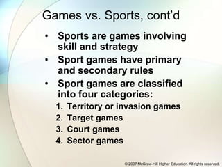 Basic Consepts of Sports | PPT | Sports