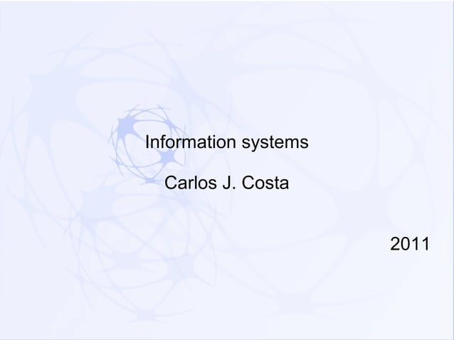 Information Systems | PPT