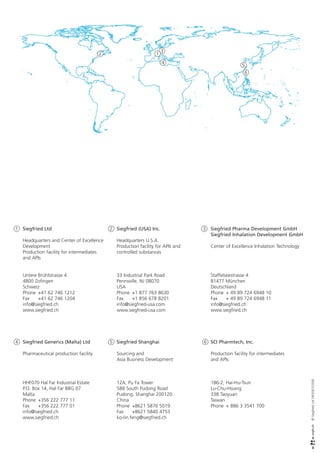 Siegfried Brochure | PDF