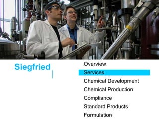 Siegfried Exclusive Presentation Final | PPT