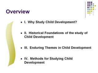 Introduction to Child Development | PPTX