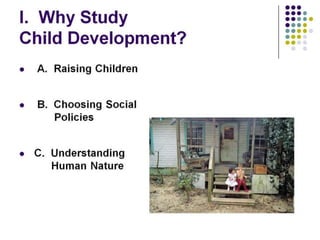 Introduction to Child Development | PPT