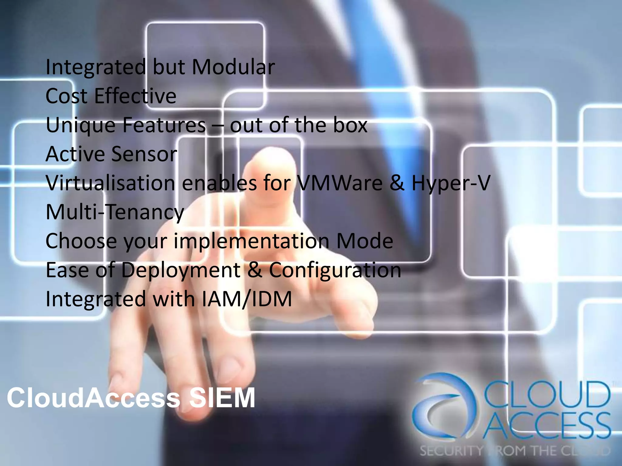 Security Information and Event Management (SIEM) | PPTX | Cloud ...