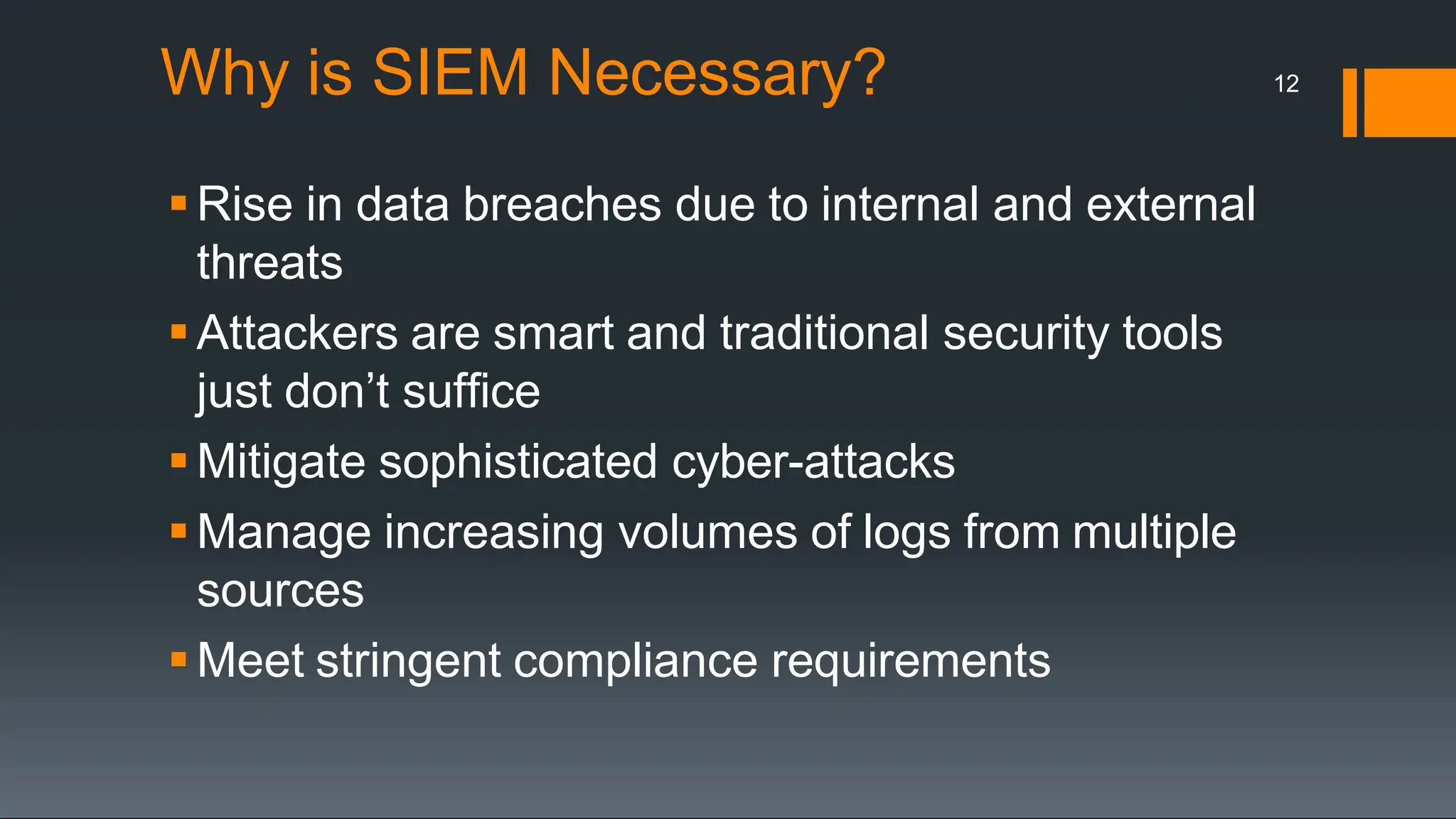 Security Information Event Management Security Information Event