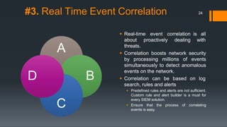 Security Information Event Management Security Information Event ...