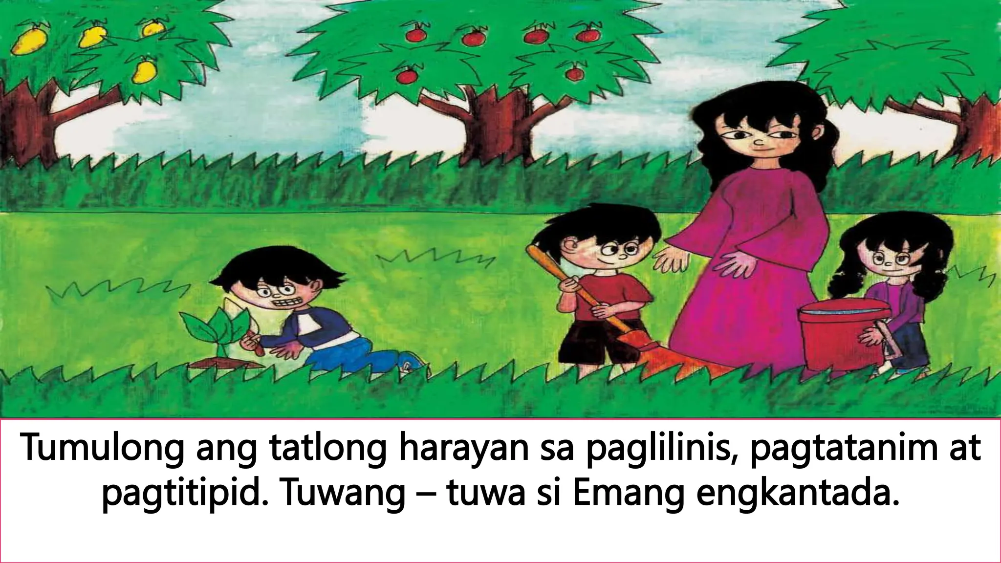 Si Emang Engkantada at ang Tatlong Haragan.pptx