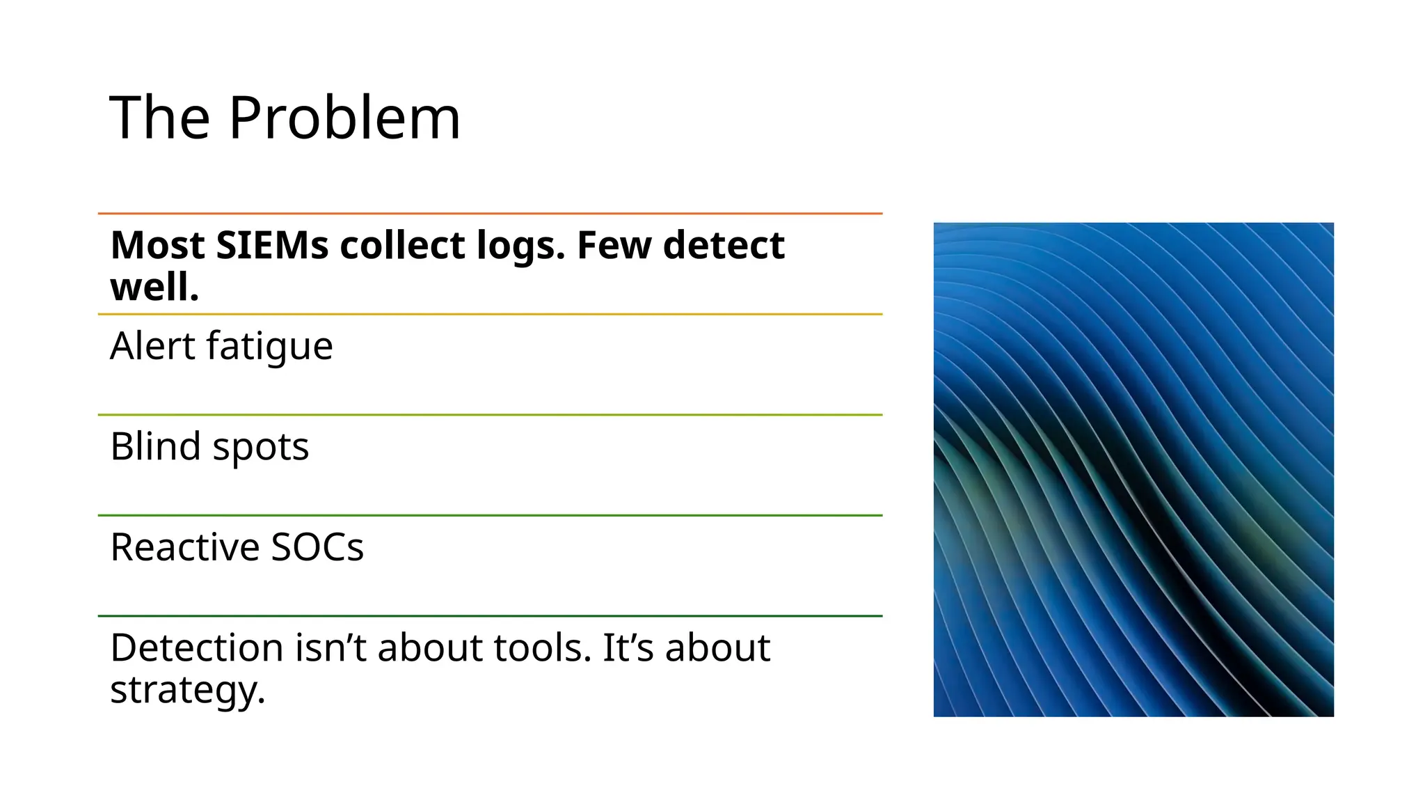 Detection-First SIEM: Rule Types, Dashboards, and Threat-Informed Strategy | PPTX