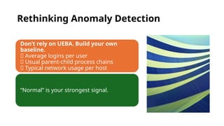 Detection-First SIEM: Rule Types, Dashboards, and Threat-Informed Strategy | PPTX