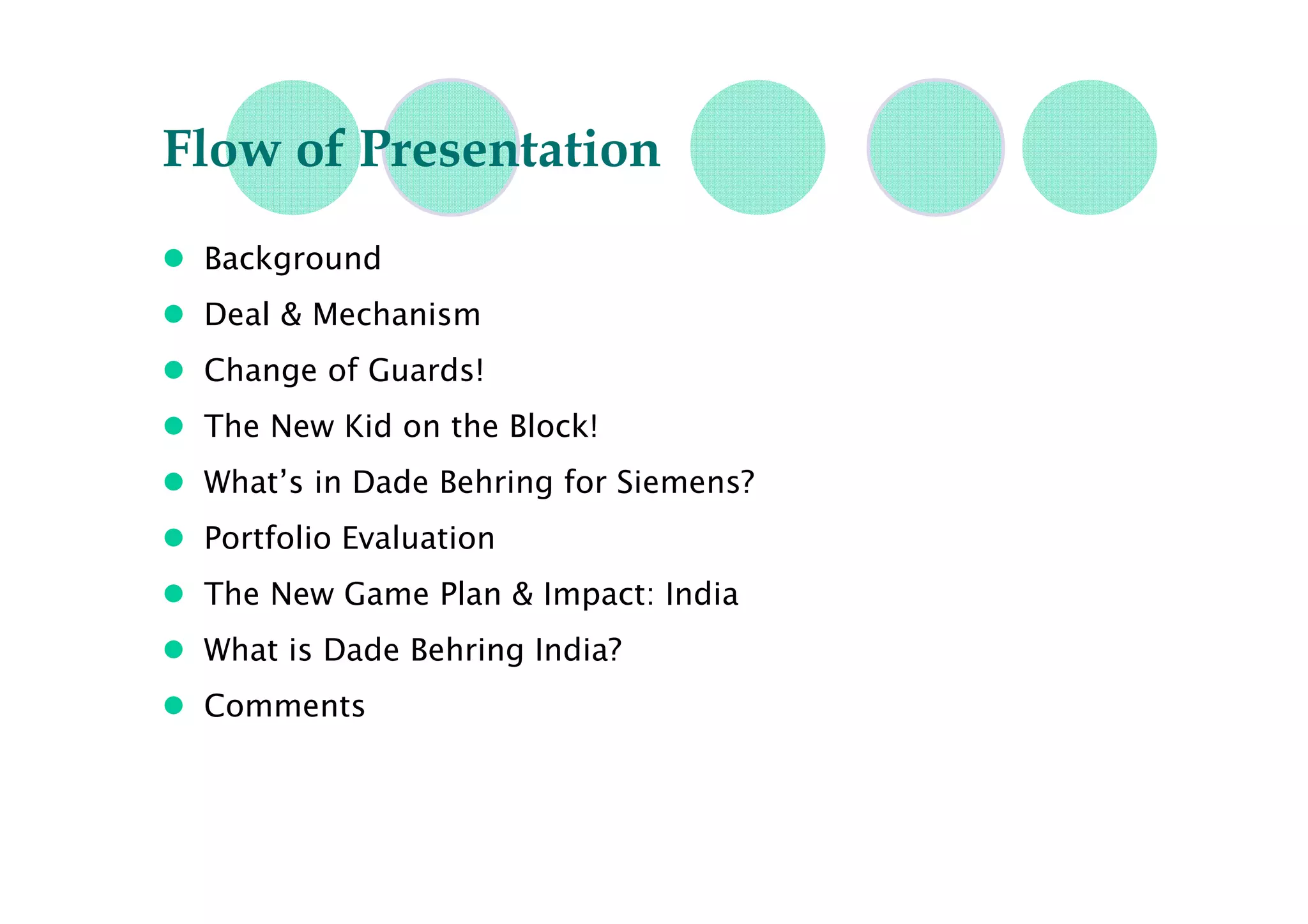 Siemens acquisition of Dade Behring | PDF