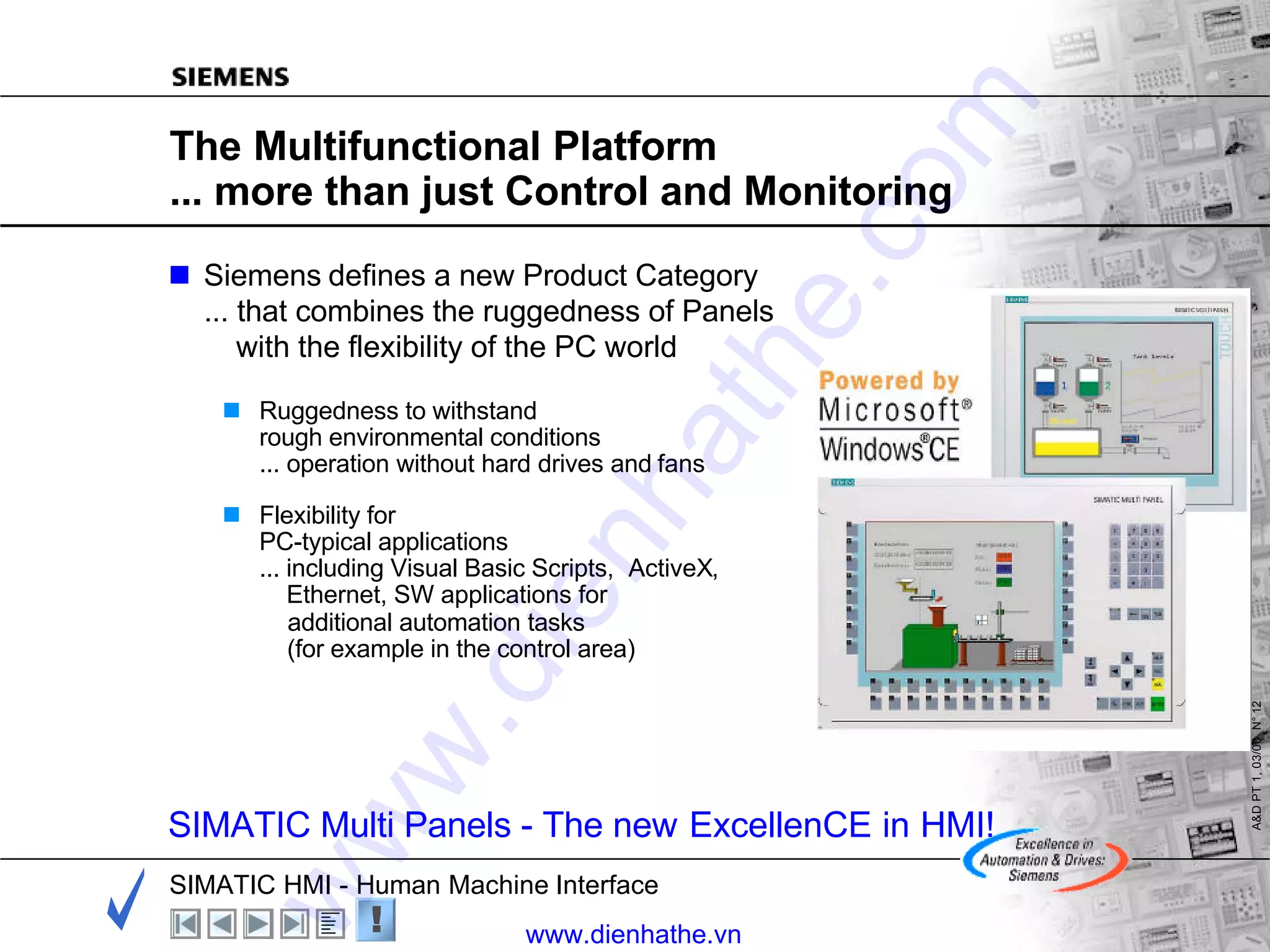 Siemens catalog hmi-hmi introduction | PDF