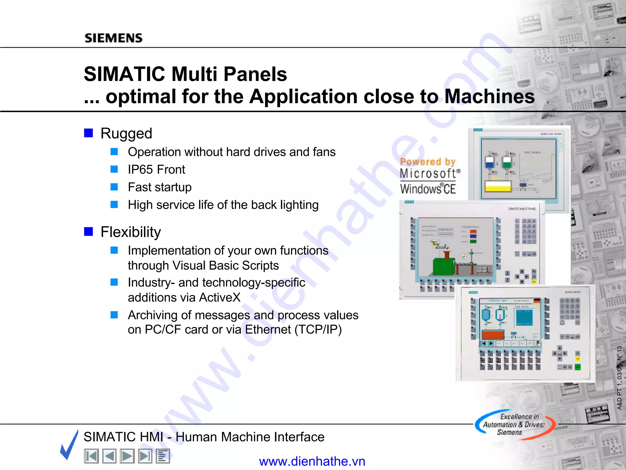 Siemens catalog hmi-hmi introduction | PDF