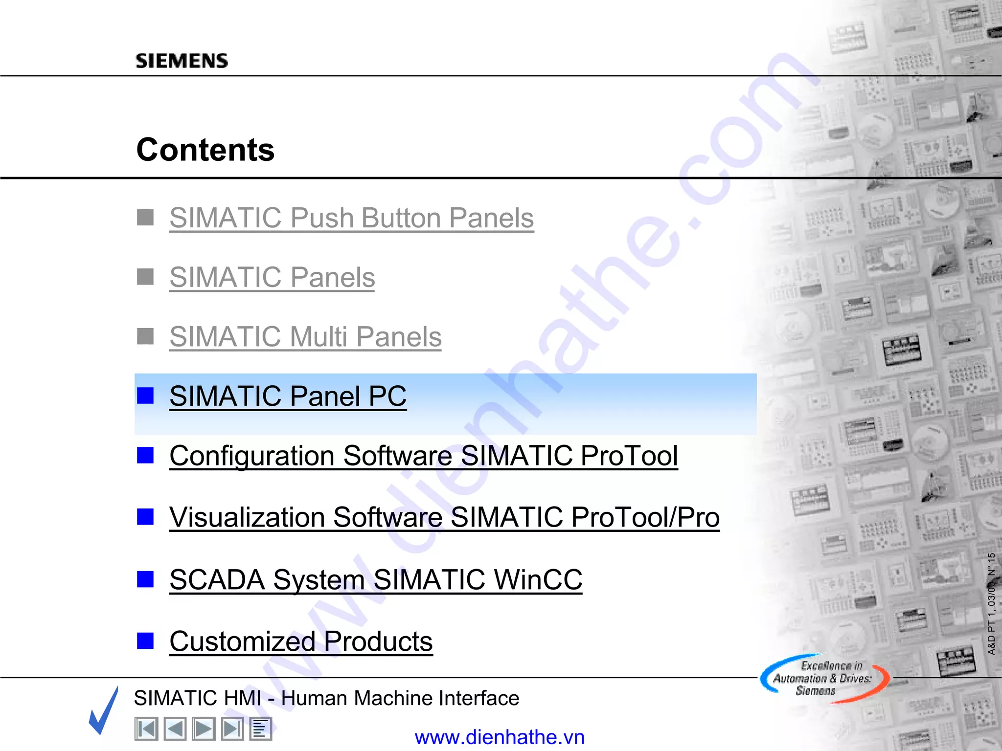 Siemens catalog hmi-hmi introduction | PDF