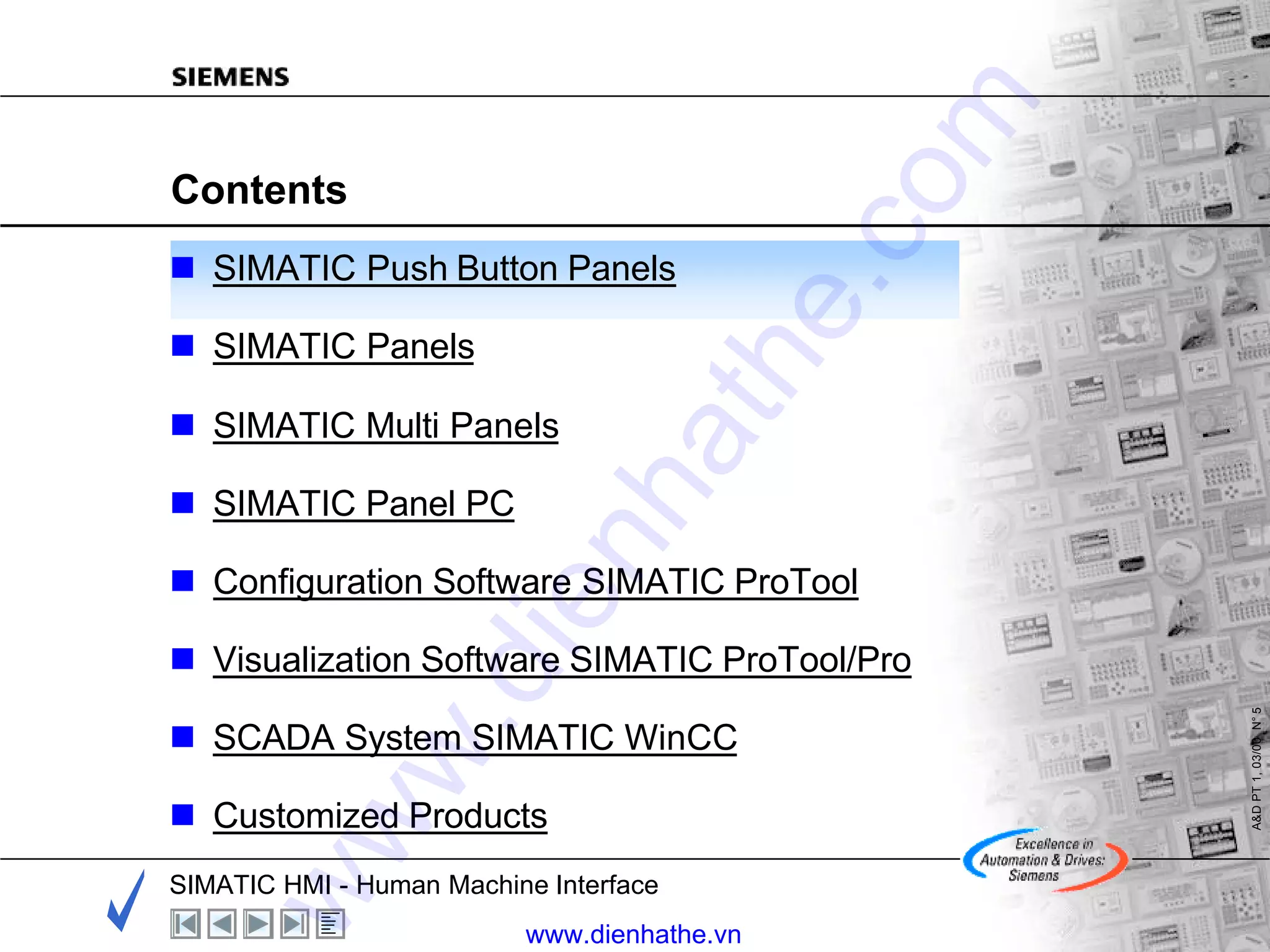 Siemens catalog hmi-hmi introduction | PDF