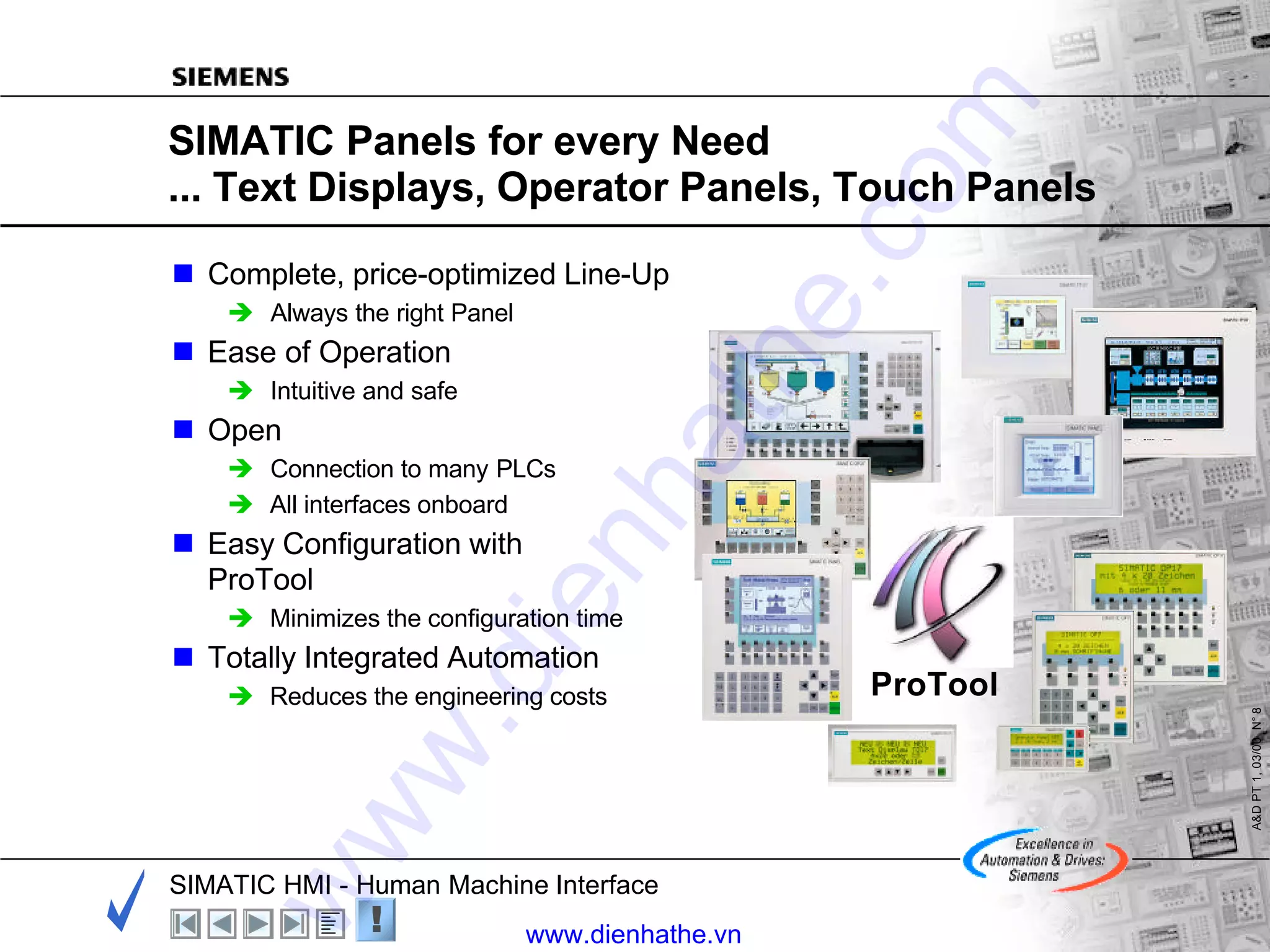 Siemens catalog hmi-hmi introduction | PDF