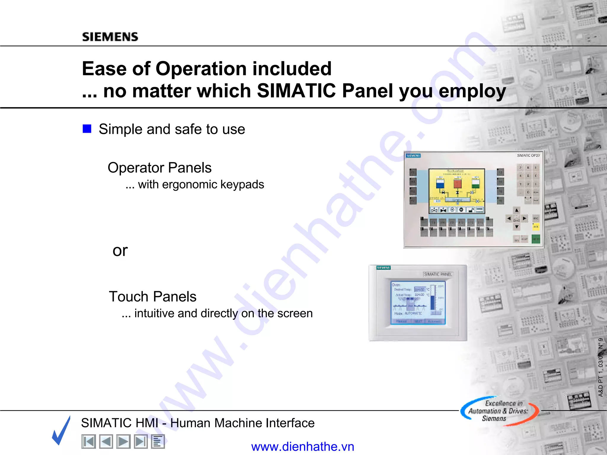 Siemens catalog hmi-hmi introduction | PDF