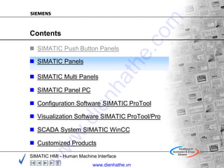 Siemens catalog hmi-hmi introduction | PDF
