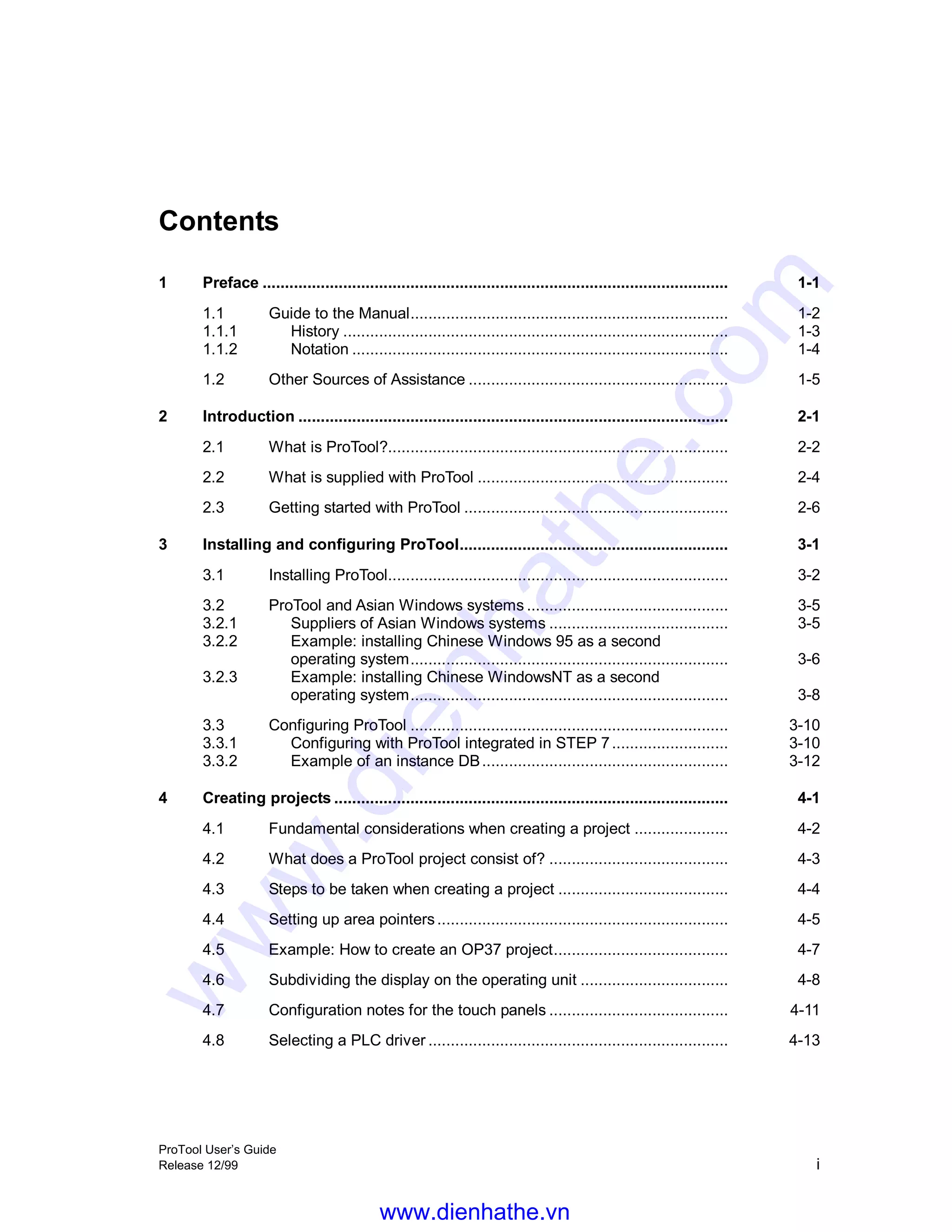 Siemens catalog hmi-protool configuring graphics displays manual | PDF