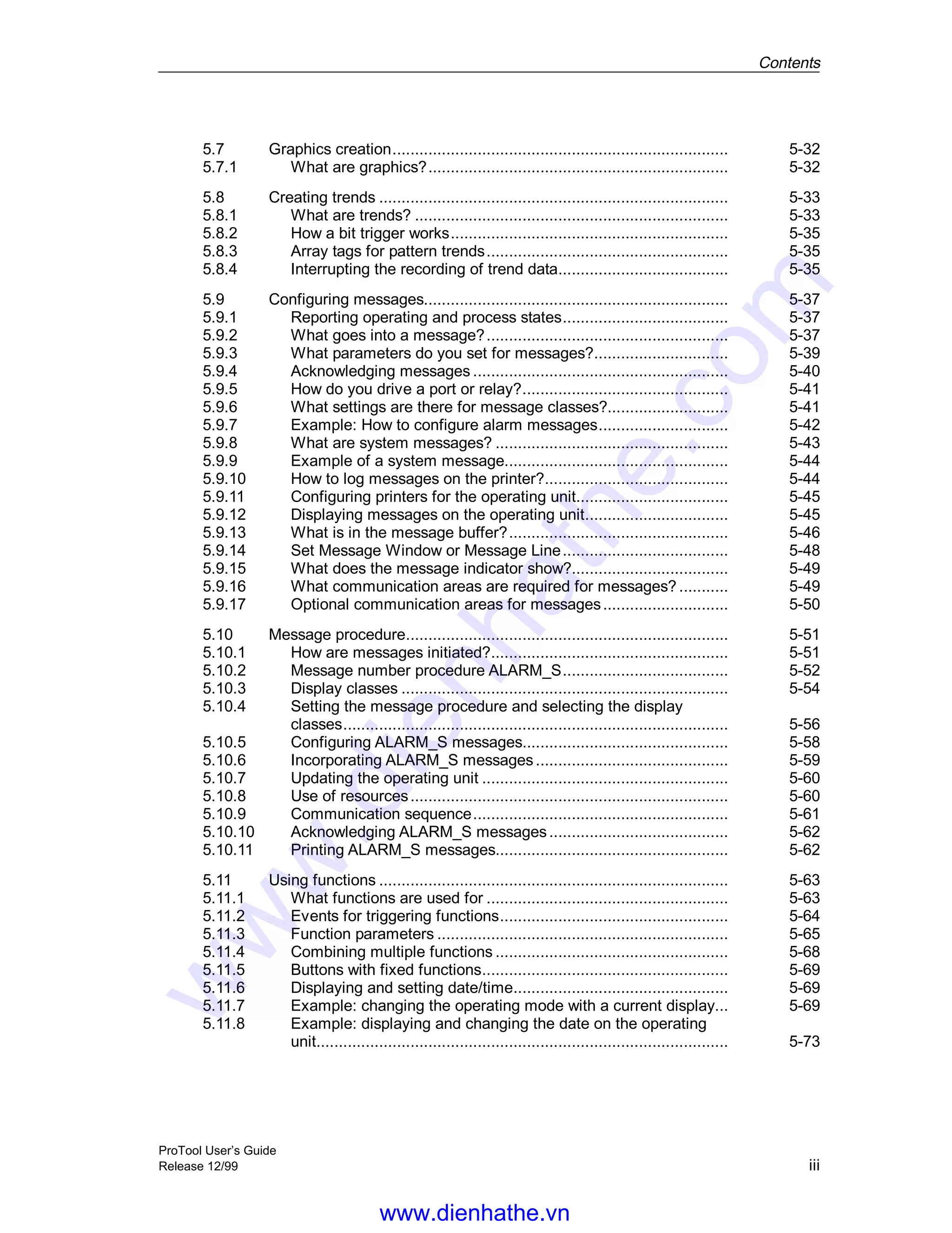 Siemens catalog hmi-protool configuring graphics displays manual | PDF