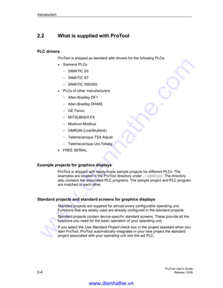 Siemens catalog hmi-protool configuring graphics displays manual | PDF