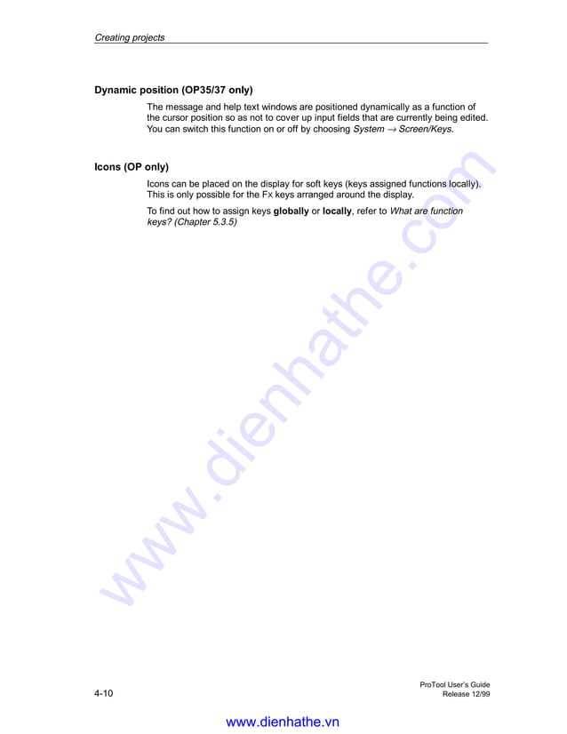 Siemens catalog hmi-protool configuring graphics displays manual | PDF