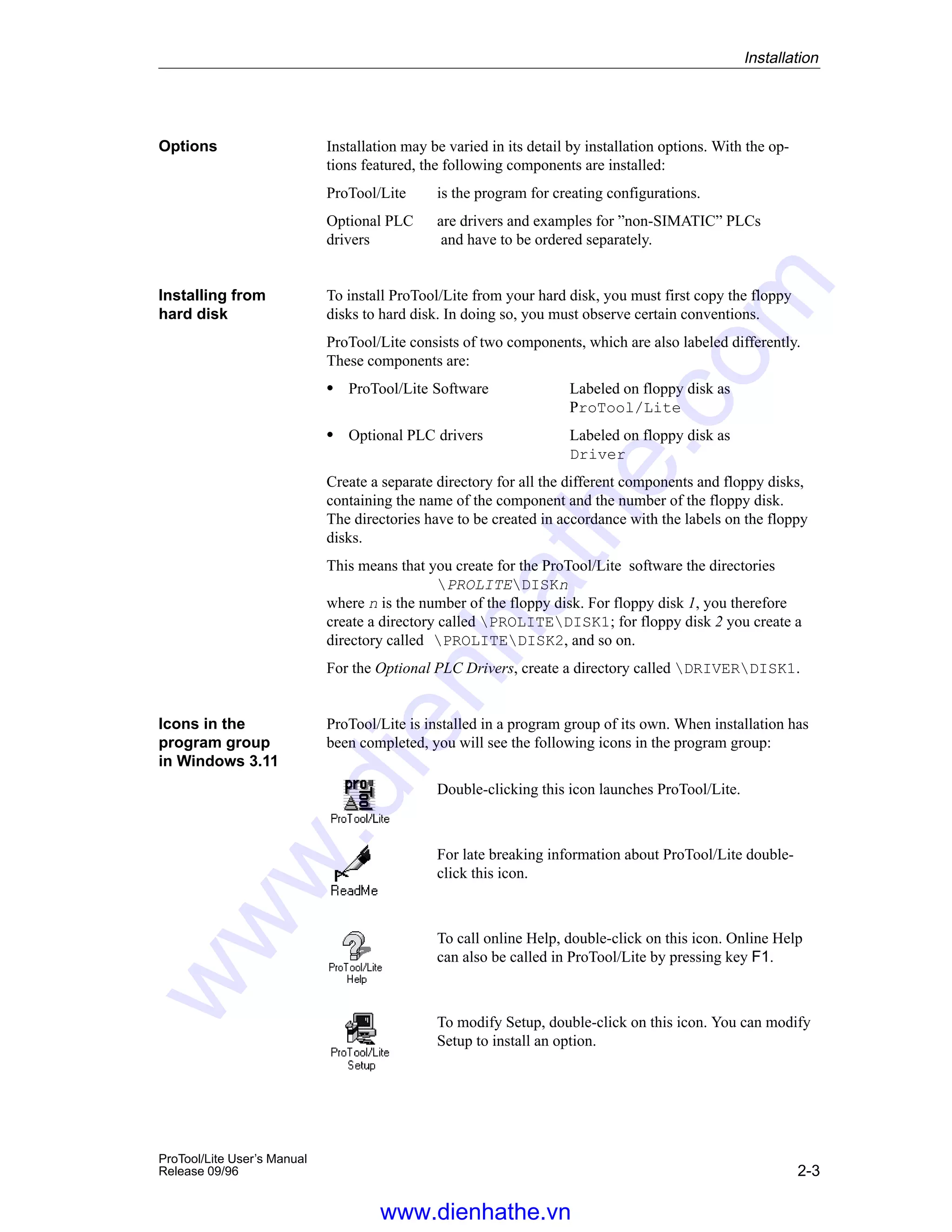 Siemens catalog hmi-protool lite manual | PDF