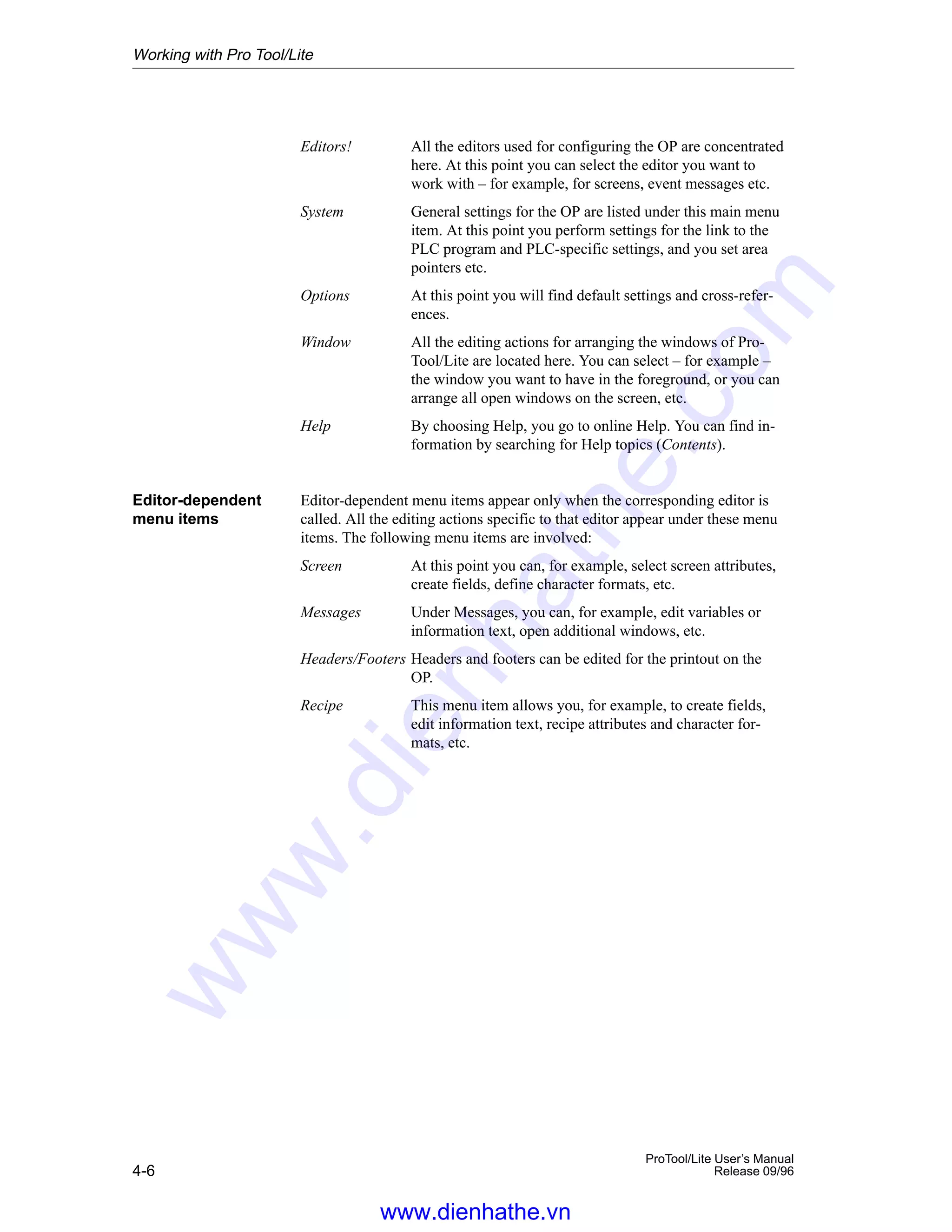 Siemens catalog hmi-protool lite manual | PDF