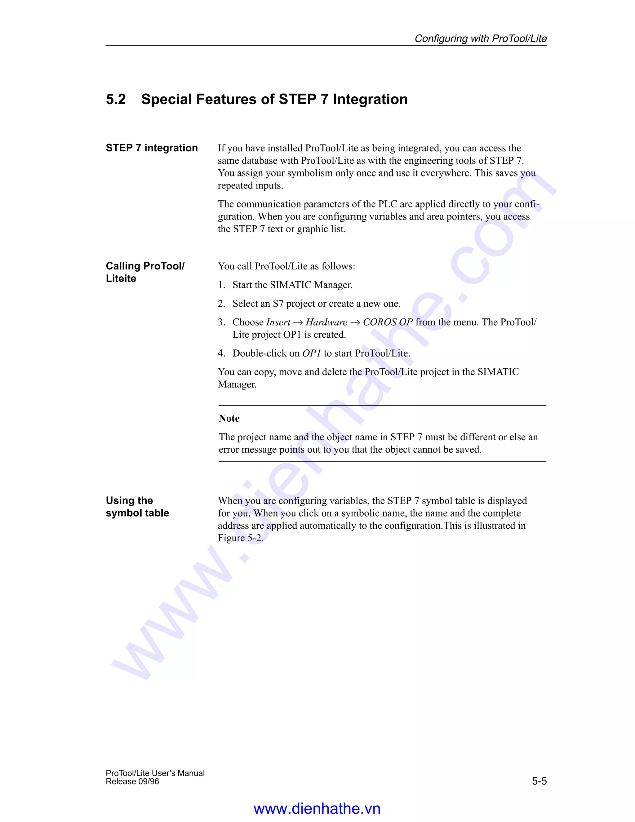 Siemens catalog hmi-protool lite manual | PDF